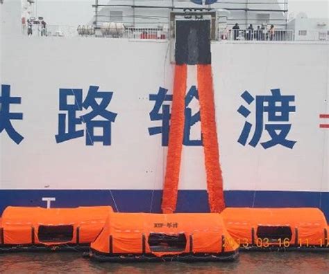 Ecmed Approved 200 700 Persons Evacuation System For Ships Marine