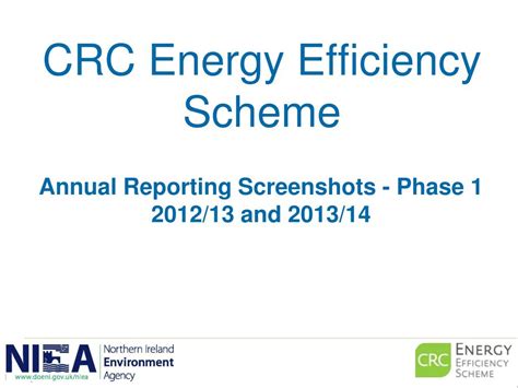 Ppt Crc Energy Efficiency Scheme Powerpoint Presentation Free