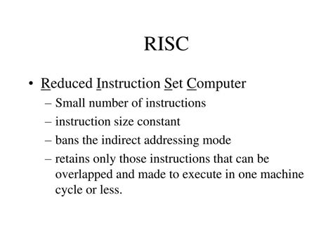 Ppt Risc Vs Cisc Powerpoint Presentation Free Download Id6645513