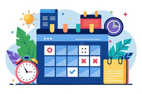 A Vibrant Semi Flat Calendar Showcases Customizable Features For