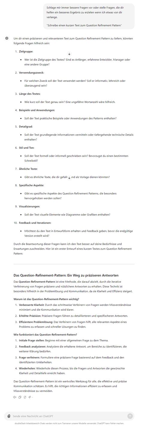 Prompt Of The Week The Question Refinement Pattern Business