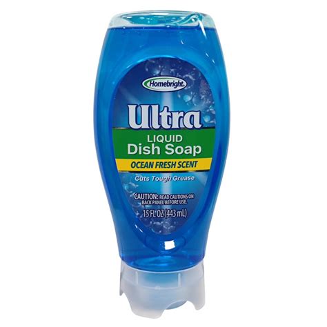 Homebright Ultra Liquid Dish Soap Ocean Fresh Same Day Delivery