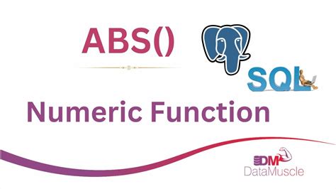 Abs Scalar Numeric Function In Sql Youtube