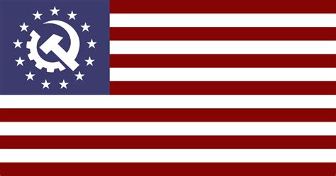 United Socialist States Of America Flag By Tlatoanim On Deviantart