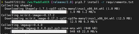 （三）使用docker来进行paddleocr的安装使用 docker安装paddleocr怎么使用 csdn博客