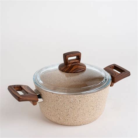 Buy Alberto 7 Piece Brown Granite Cookware Set Online Nice