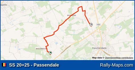 Ss 2025 Passendale Stage Map Omloop Van Vlaanderen 1994 Brc 🌍