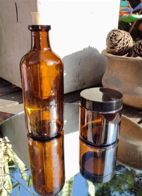 Botella Ambar Insumos De Velas