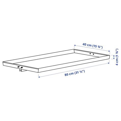 Mittzon Display Shelf For Frame W Castors White 3112x158 Ikea