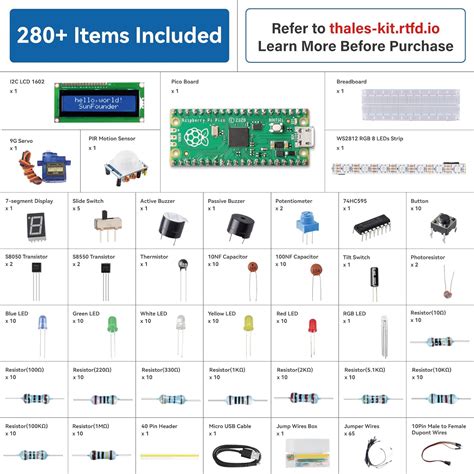 Raspberry Pi Pico Starter Kit 40 Hands On Projects 3 Programming