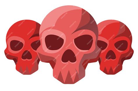 Premium Vector 3d Rendered Skull Realistic Skull With Detailed Textures And Shadows Vector