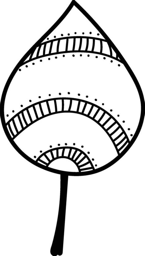 Decorative Leaf Doodle 67368463 Vector Art At Vecteezy