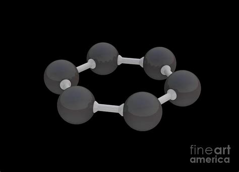 Graphite Hexagonal Molecular Structure Photograph By Mikkel Juul Jensen