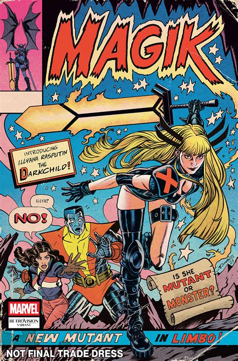 Magik Vol 2 7 Cover B Variant Joe Quinones Retro Vision Cover