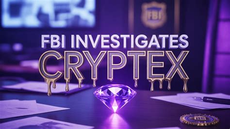 Fbi Investigation Reveals The Truth About Cryptex Its Real Youtube
