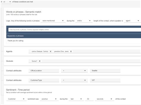 Create Rules With Contact Lens Amazon Connect