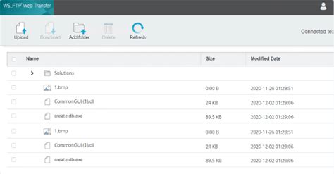 Wsftp Server Web Transfer Module Progress Wsftp