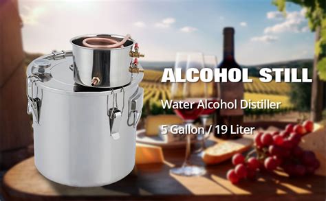 Alcohol Still 5gal19l Alcohol Distiller Stainless Steel