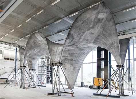 Eth Zürich Crafts Ultra Thin Curved Concrete Roof