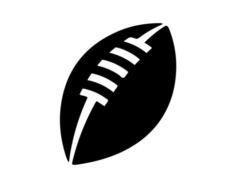 Nfl Football Black And White