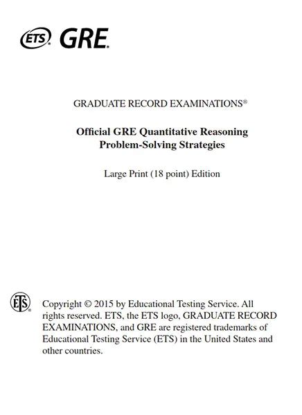 کتاب official gre quantitative reasoning problem solving ieltstep