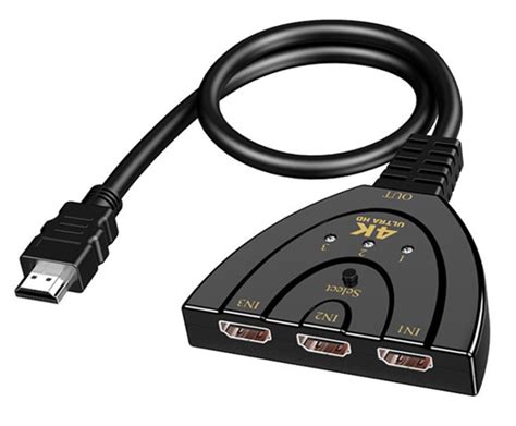 Selector Hdmi De 3 Entradas Y 1 Salida 1080p Gigatech Sh1 3 Pcdomino