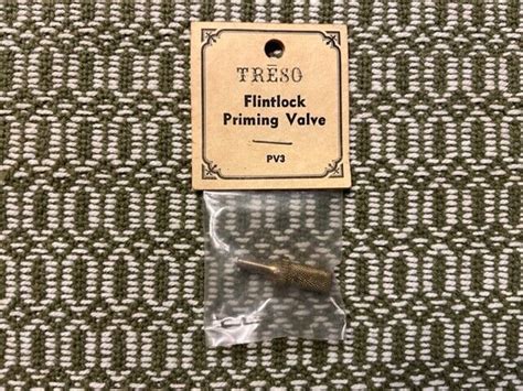 Treso Muzzle Loading Flintlock Priming Valve Or Custom Priming Horn Brass New 4571965810