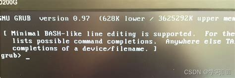 安装ubuntu和windows双系统，重启后进入gnu grub界面的解决方法 电脑系统选择页面gnu grub变成蓝色 csdn博客