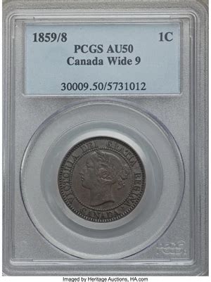 Canada 1859 Large Cent Coin Values And Prices Greysheet