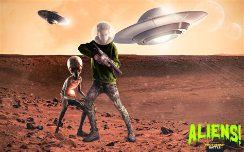 Benny And The Alien Wallpaper For June Photoshop Contest R