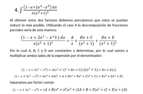 IntegraciÓn Por Fracciones Parciales MatemÁticas V