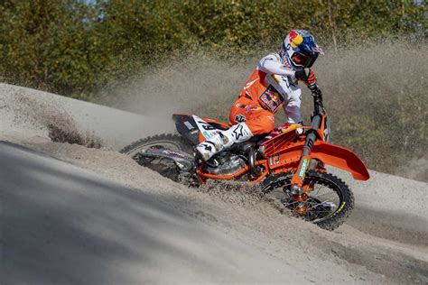 Sacha Coenen Gibt Bei Red Bull Ktm Factory Racing Sein Debüt In Der Mx2
