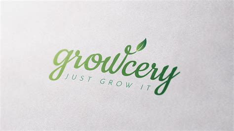 Growcery Branding And Packaging On Behance