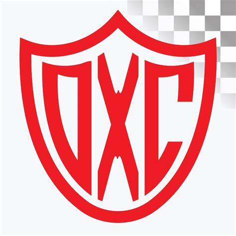 Premium Vector Dxc Letter Logo Design