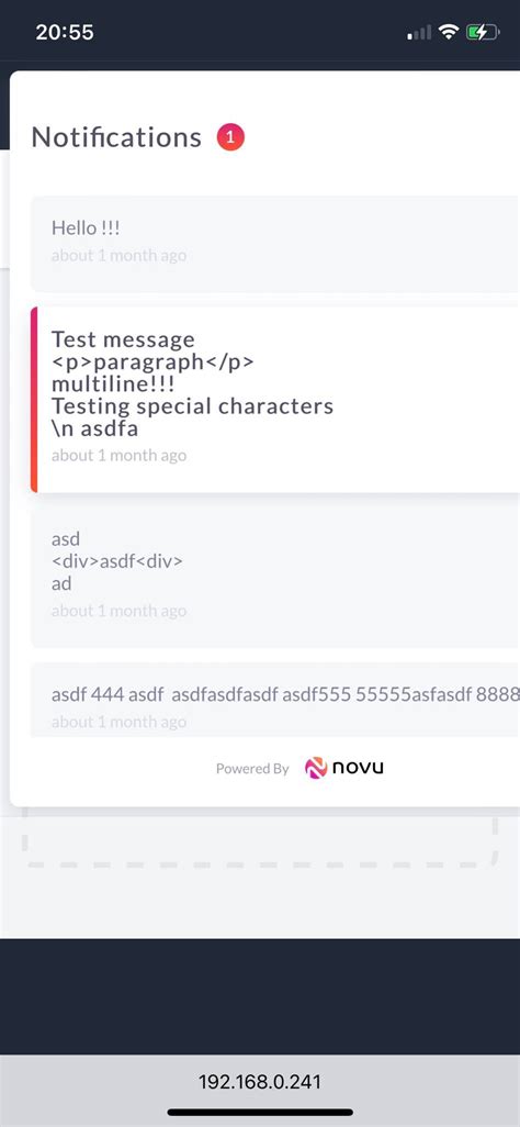 [nv 1250] 🐛 bug report no counter nor any popup running safari