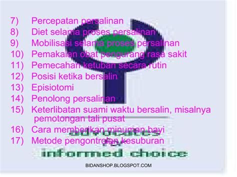 Informed Choice Ppt