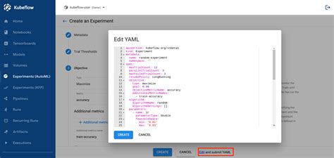 how to use katib ui kubeflow