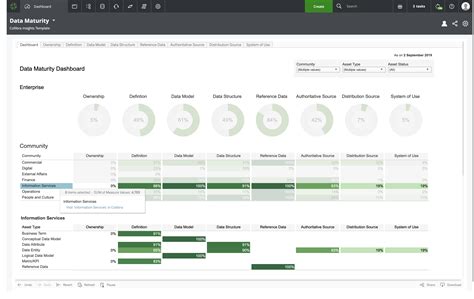 Data Maturity Report Template Collibra Marketplace