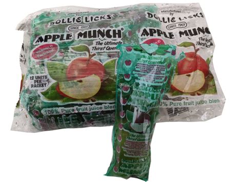 Apple Munch Bompies 12 Units Ice Cream Bay