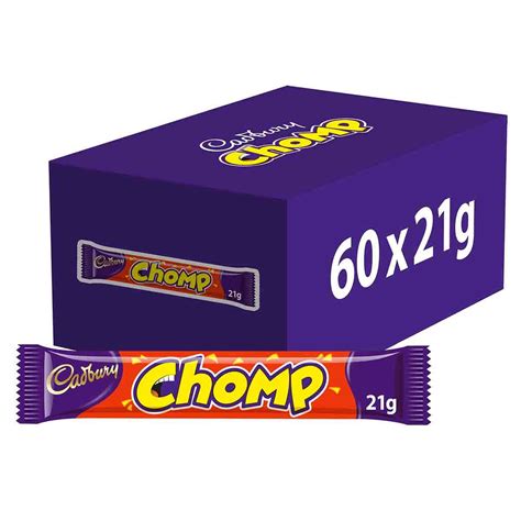 Chomp Candy Bar Cadbury Chomp 21g Lollyshop Nz