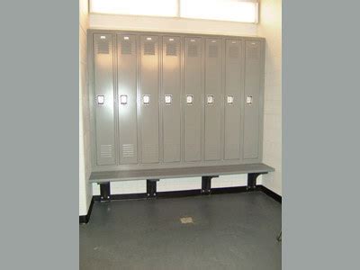 Plastic Wall Mounted Locker Room Bench Robinson Steel Co