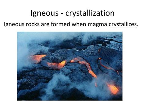Ppt Igneous Sedimentary And Metamorphic Rocks Powerpoint Presentation