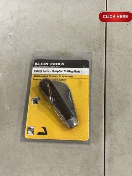 Klein Pocket Knife Rideau Auctions