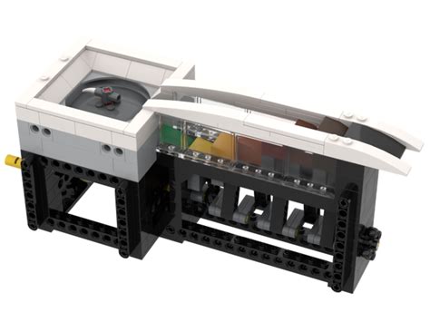 Lego Moc Gcb Old Color Starter Stepper Narrow Shared Power By Andybell Rebrickable Build