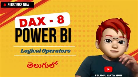 Dax Logical Operators Power Bi A Comprehensive Guide Telugu Data