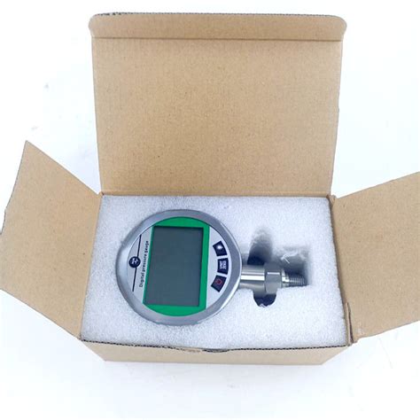 Dial Diameter 60mm 80mm Vacuum Digital Pressure Gauge Lcd Display