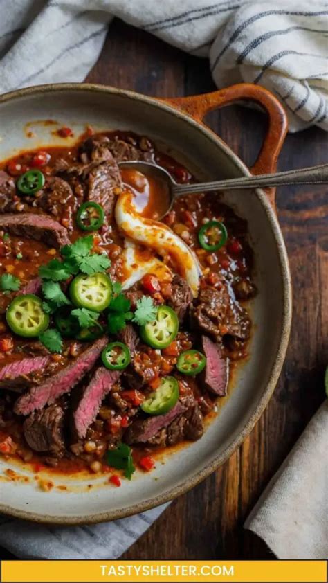 Bistec Ranchero Steak Ranchero Recipe Tasty Shelter