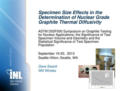 Ppt Specimen Size Effects In The Determination Of Nuclear Grade