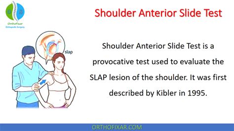 Shoulder Anterior Slide Test