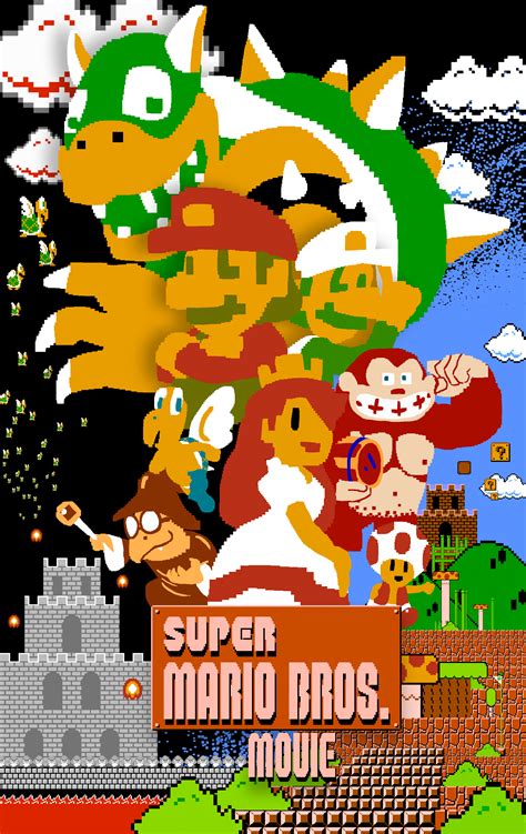 Super Mario Background Sprites